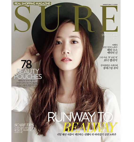 Sure Magazine August 2014 Issue feat SNSD Yoona | Kpopero!