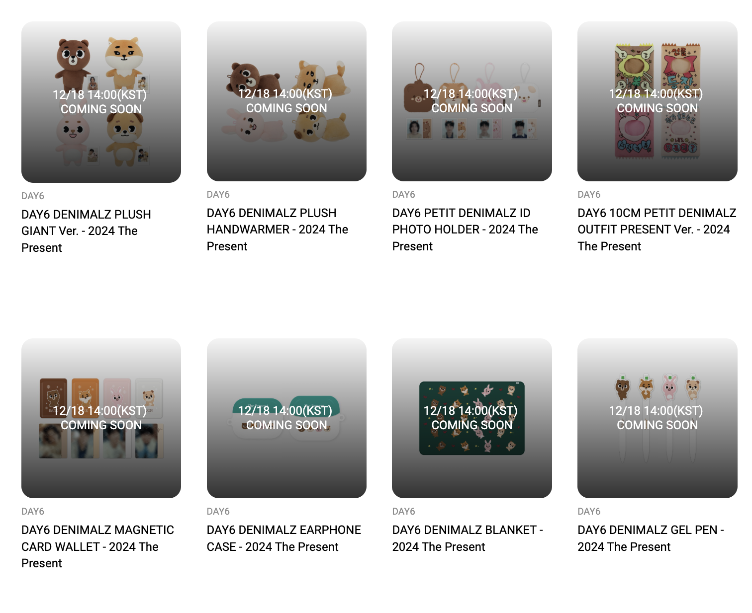 DAY6 - 2024 DAY6 SPECIAL CONCERT [THE PRESENT] OFFICIAL MD - BEADSOFBULLETS