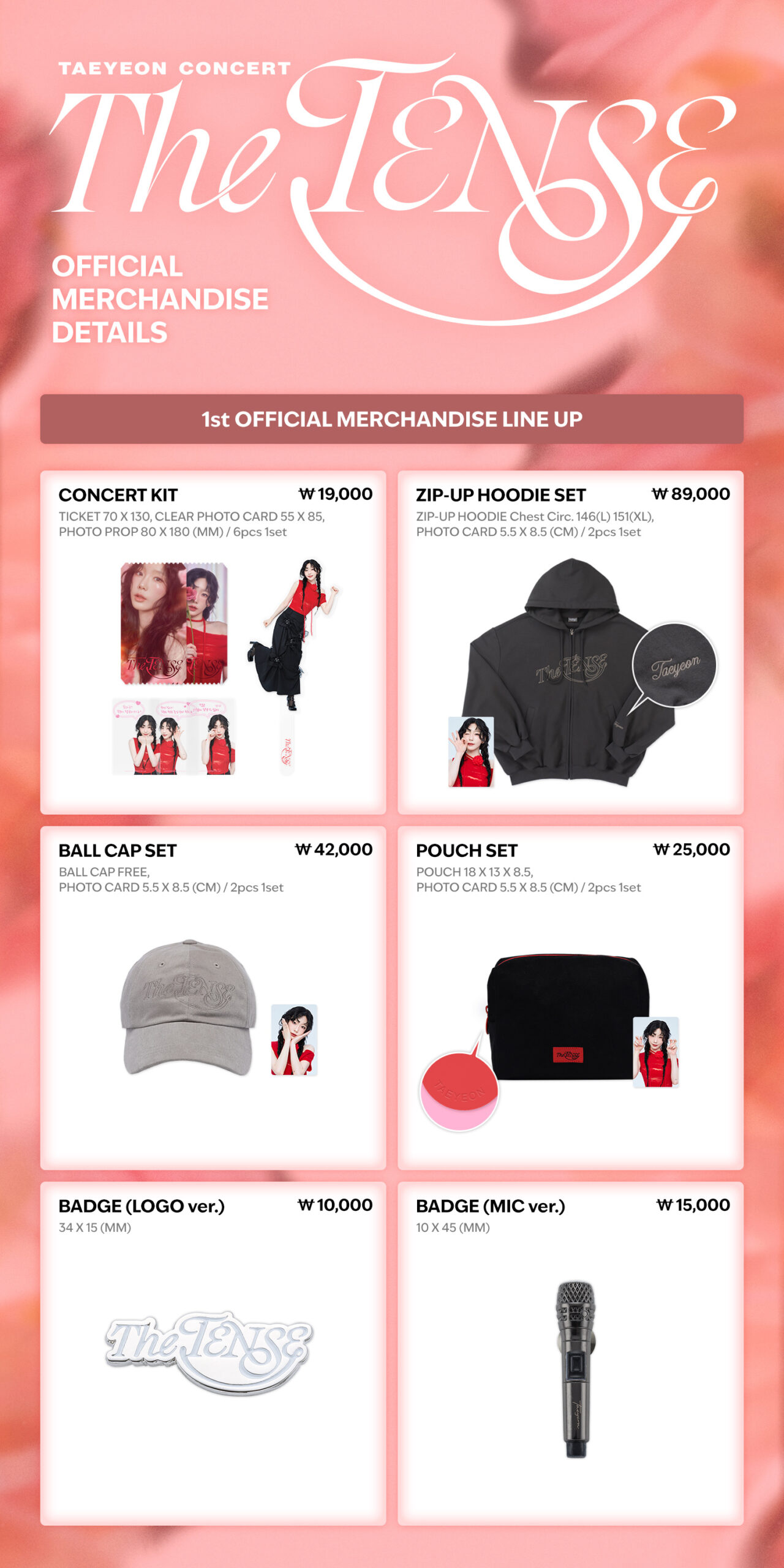 GIRLS’ GENERATION TAEYEON – TAEYEON CONCERT [The TENSE] OFFICIAL MD ...